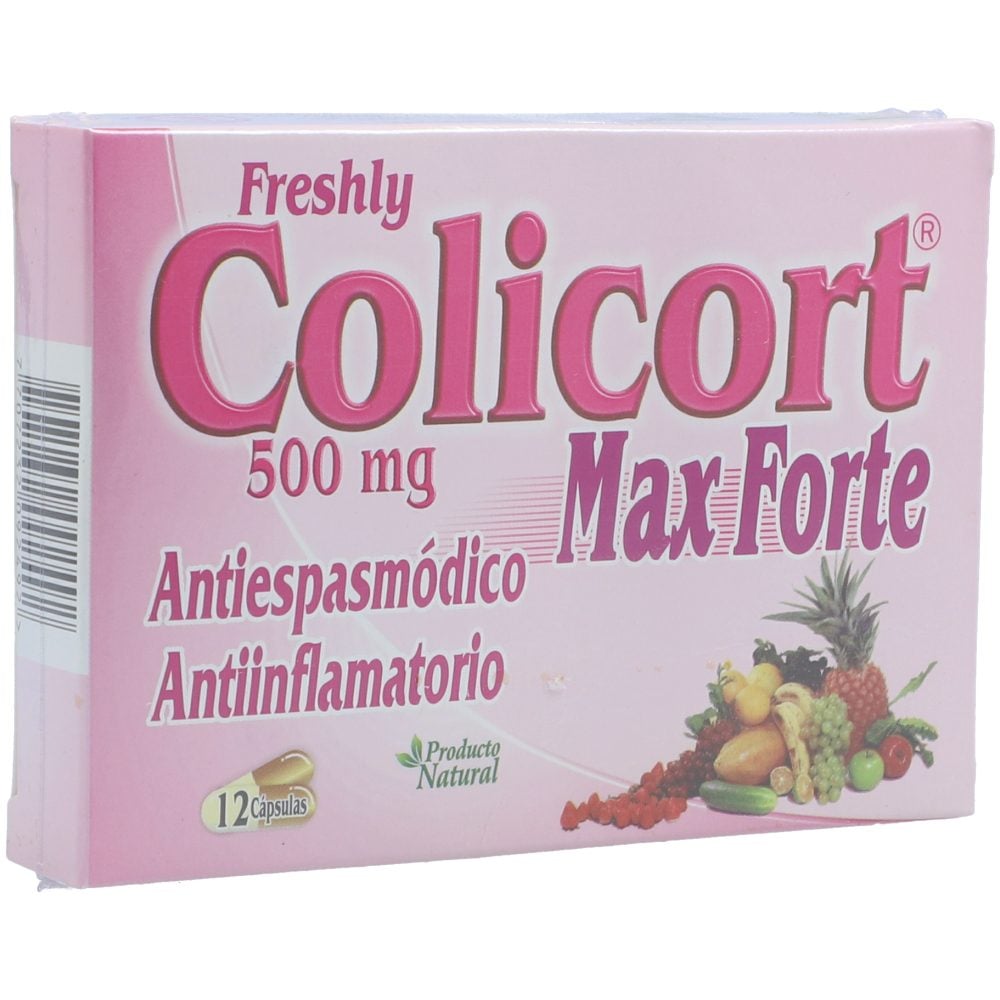 Freshlycolicort 500Mg Capsulas Caja X 12 | Cruz Verde