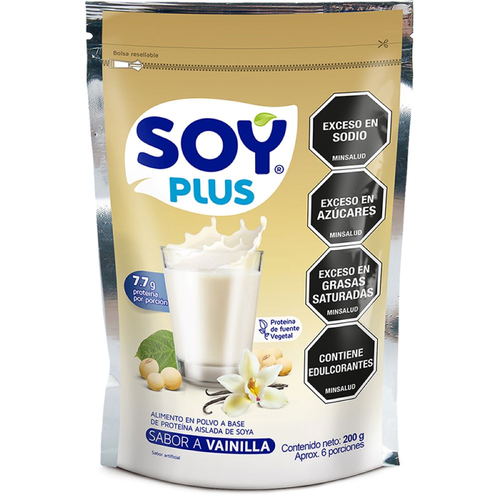 Soy Plus Soy Plus Vainilla Bolsa X 200Gr | Cruz Verde