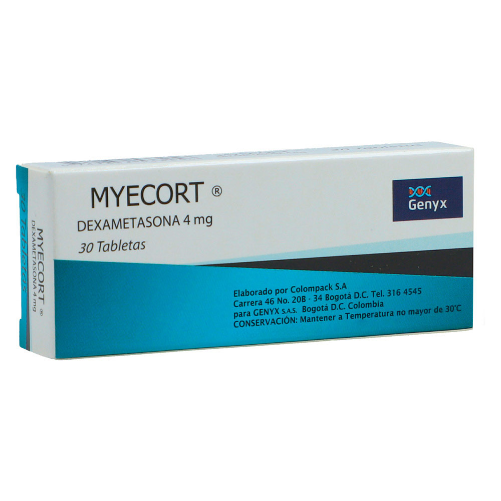 Myecort Tabletas 4mg