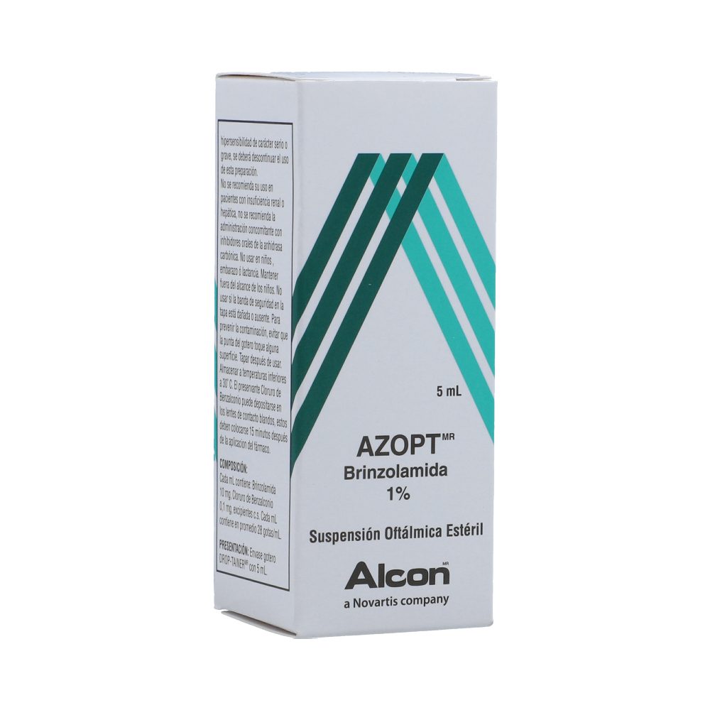 Azopt 10Mg/mL Suspensión Oftalmologica Frasco X 5mL | Los expertos en ...