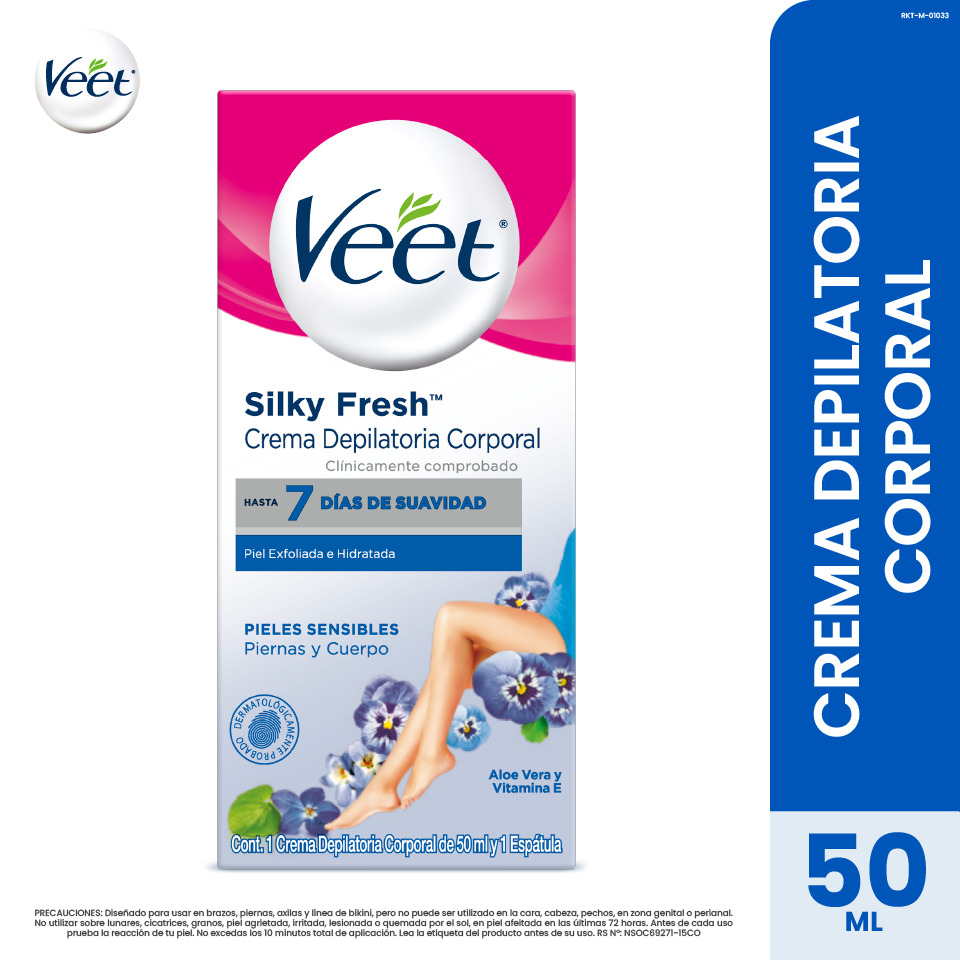 Veet Crema Piel Sensible Frasco X 50mL | Los expertos en ahorro Cruz ...