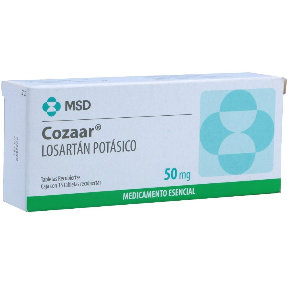 Cozaar 50Mg Caja X 15 Tabletas | Cruz Verde