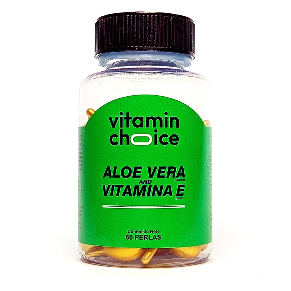Aloe Vera Y Vitamina E Vitamin Choice Frasco X 60Per | Cruz Verde