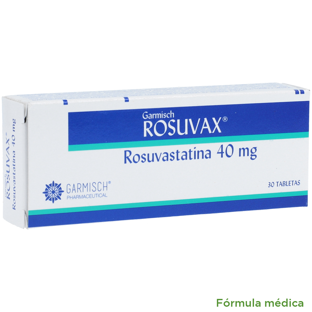 Rosuvax 40 Mg Tableta Caja X 30 | Cruz Verde