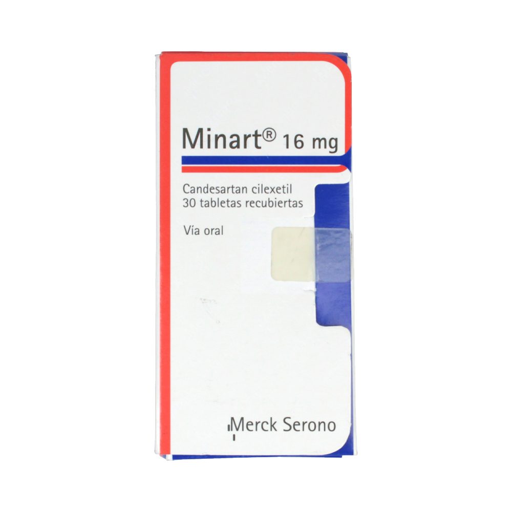 Minart 16Mg Caja X 30 Tabletas Recubiertas | Cruz Verde