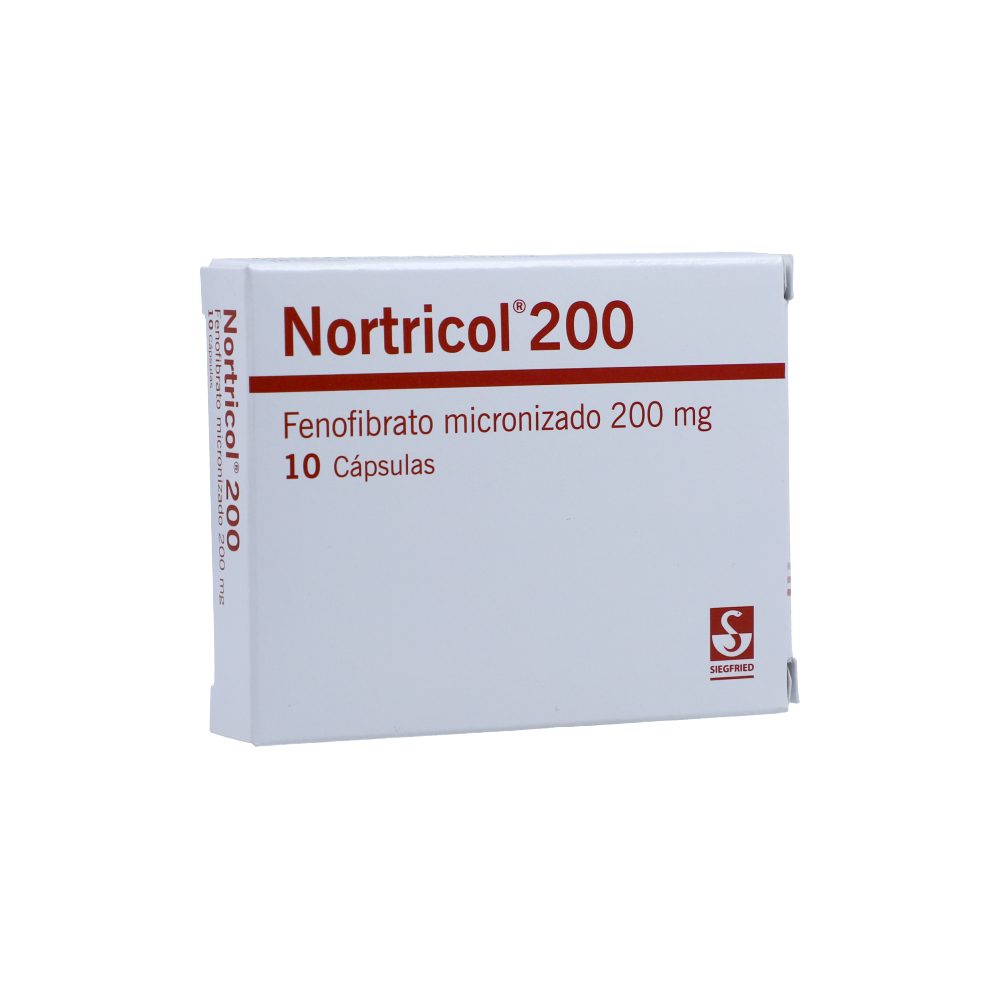 Nortricol 200Mg Caja X 10 Cápsulas