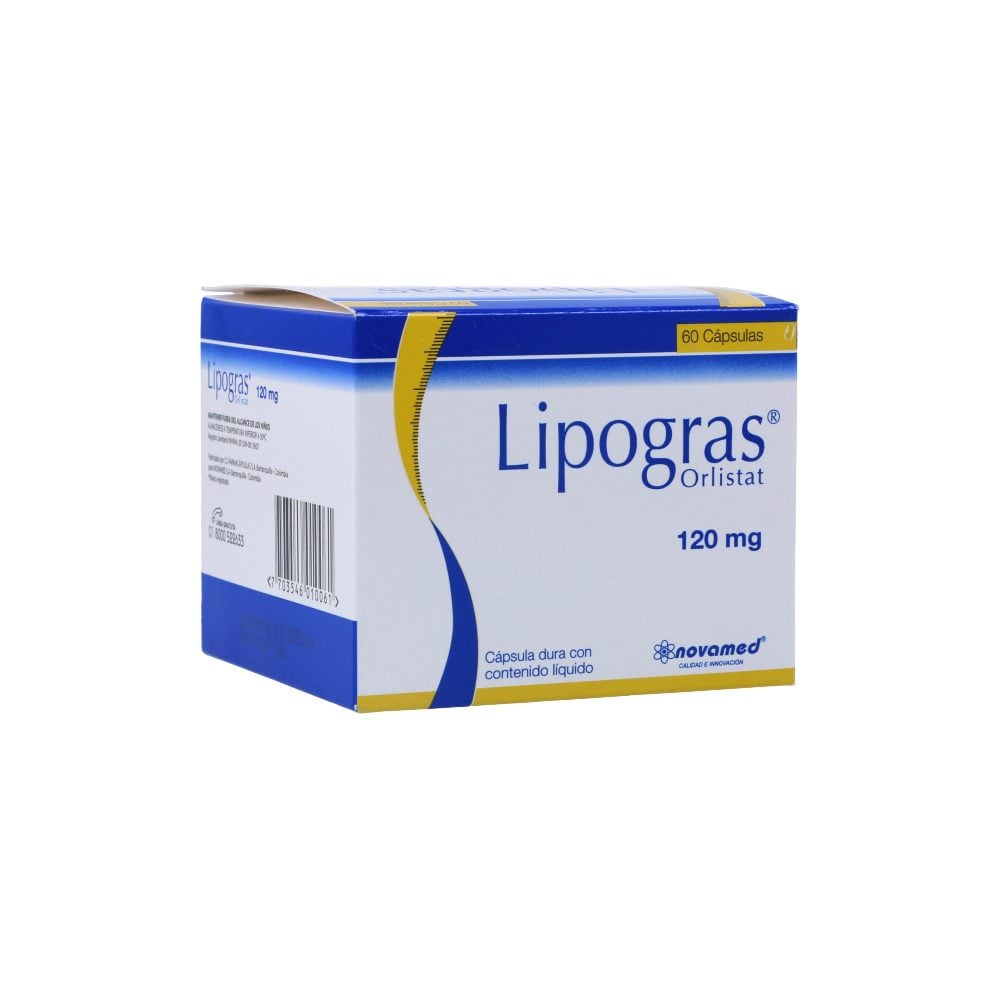 Lipogras 120 mg Caja x 60 Cápsulas | Cruz Verde