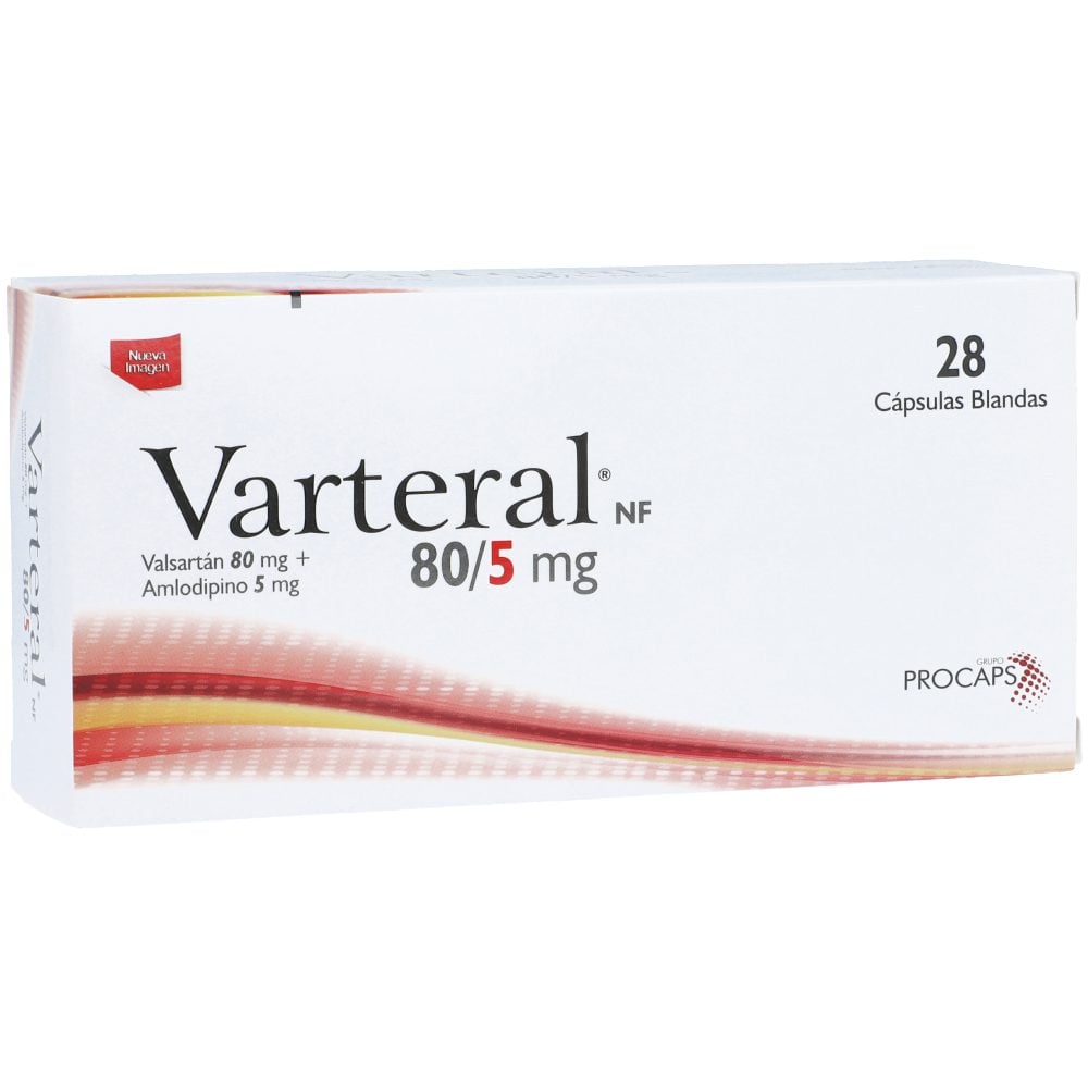 Varteral Nf (5+80) Mg Capsula Blanda Caja X 28 | Cruz Verde
