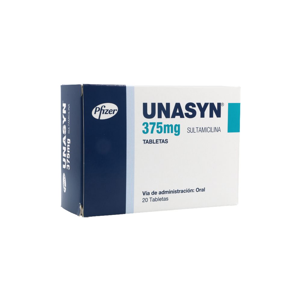 Unasyn 375Mg Caja X 20 Tabletas