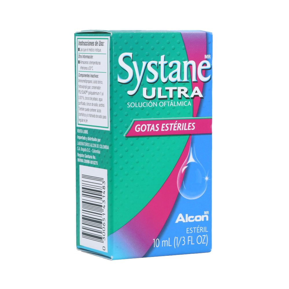 Systane Ultra (3Mg+4Mg)/mL Solución Oftalmica Frasco X 10 mL | Los ...