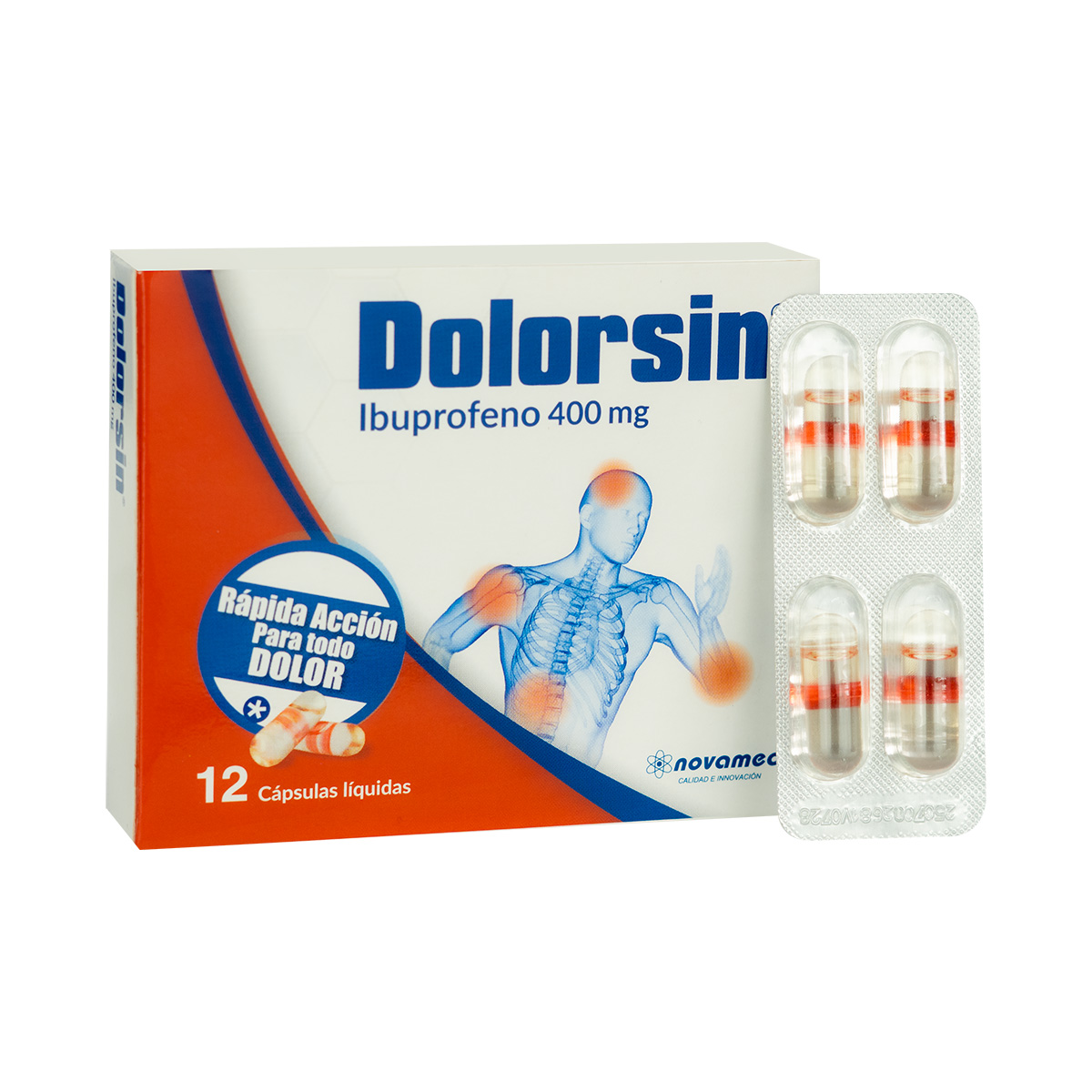 Dolorsin 400 Mg Capsula Caja X 12 | Cruz Verde