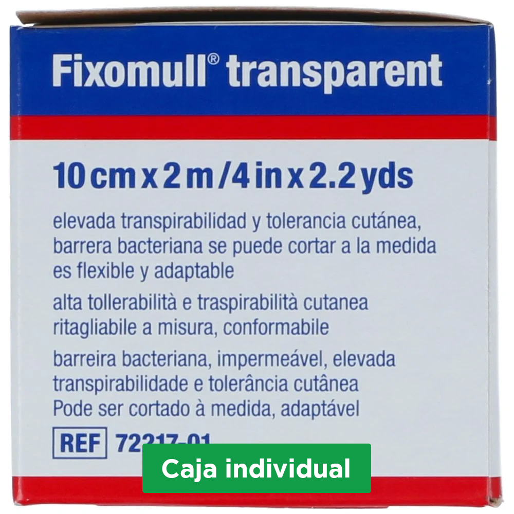 Fixomull Transparente PelIcula Transparente En Rollo Bsn Caja X 1 10Cm ...