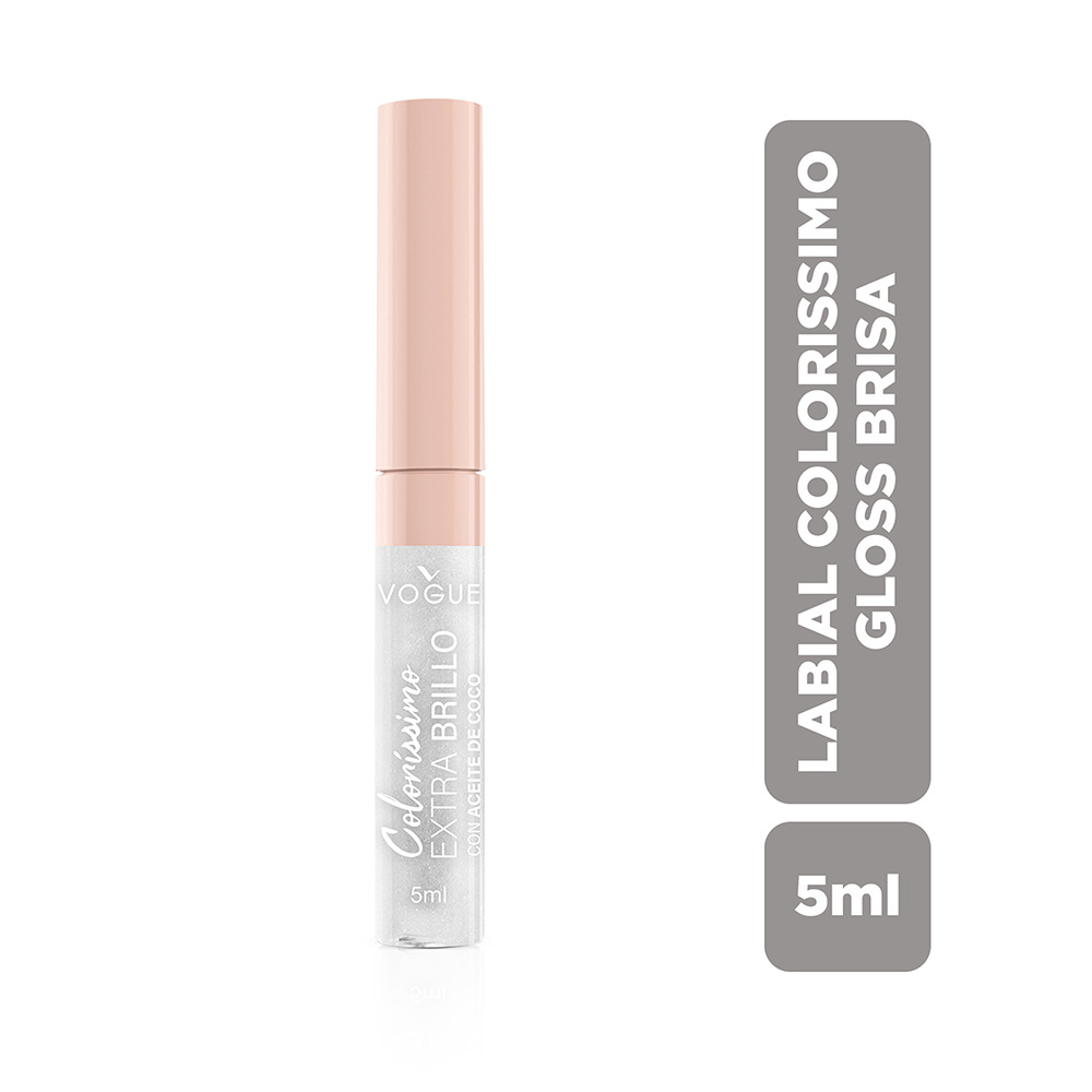Labial Liquido Vogue Colorissimo Extra Brillo Tubo X 5Ml Brisa | Cruz Verde