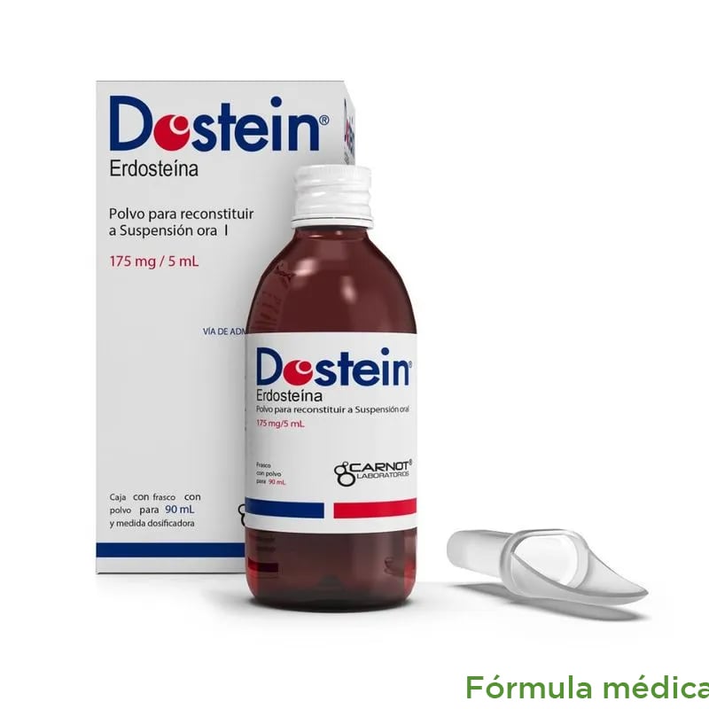 Dostein 175Mg/5Ml(3.5%) Polvo Suspension Oral Frasco X 90Ml | Cruz Verde