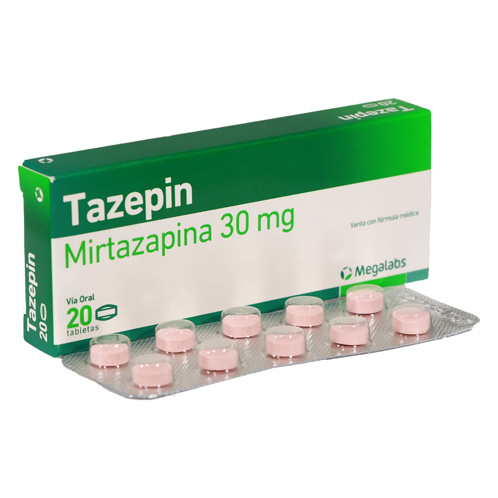 Tazepin 30Mg Tableta Recubierta Caja X 20 | Cruz Verde