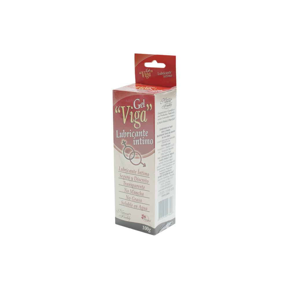Gel Lubricante Íntimo Viga Tubo X 100G | Cruz Verde
