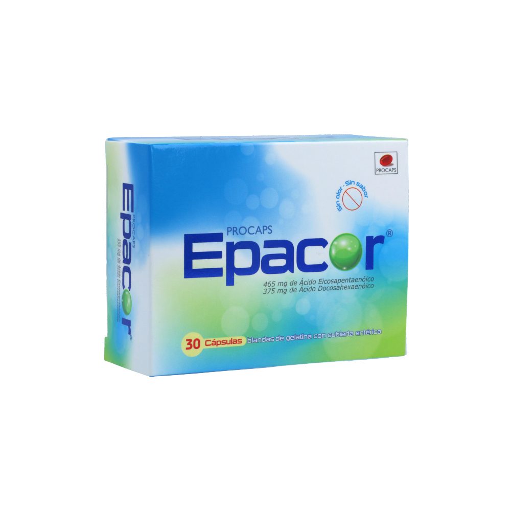 Epacor Procaps (465+375)1000Mg Caja X 30 Cápsulas | Los expertos en ...