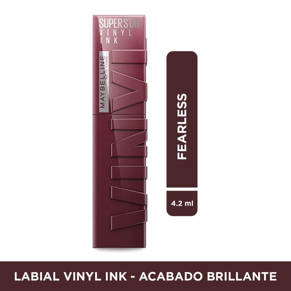 Labial Liquido Maybelline 135 Super Stay Vinyl Ink Frasco X 4.2Ml ...