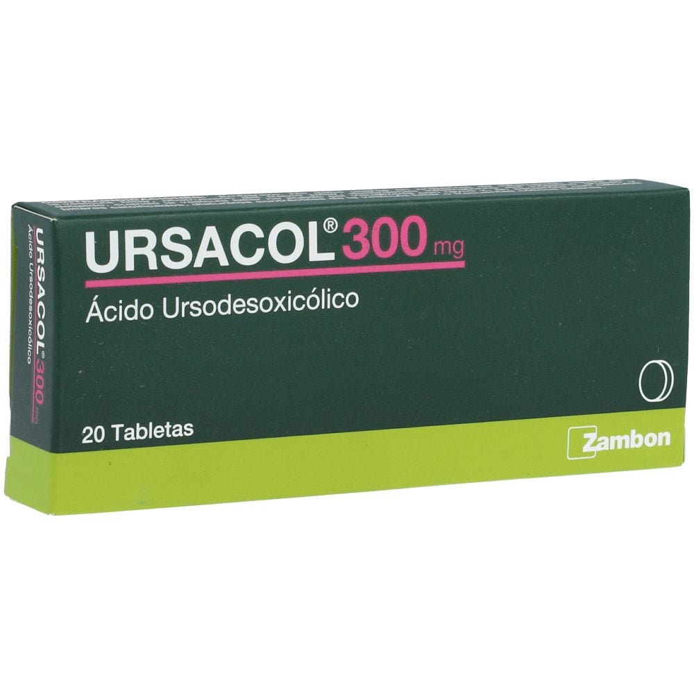 Ursacol 300Mg · 20 Tabletas | Cruz Verde