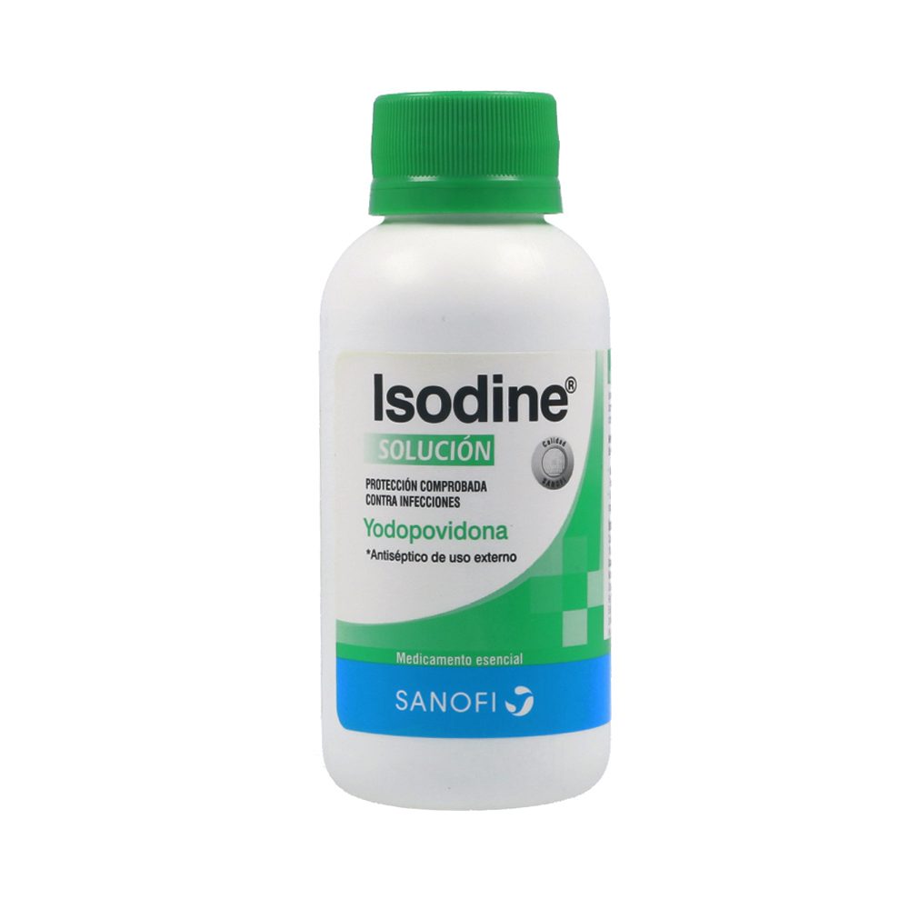 Isodine 0.1 Solución Tópica Frasco X 120 mL | Cruz Verde