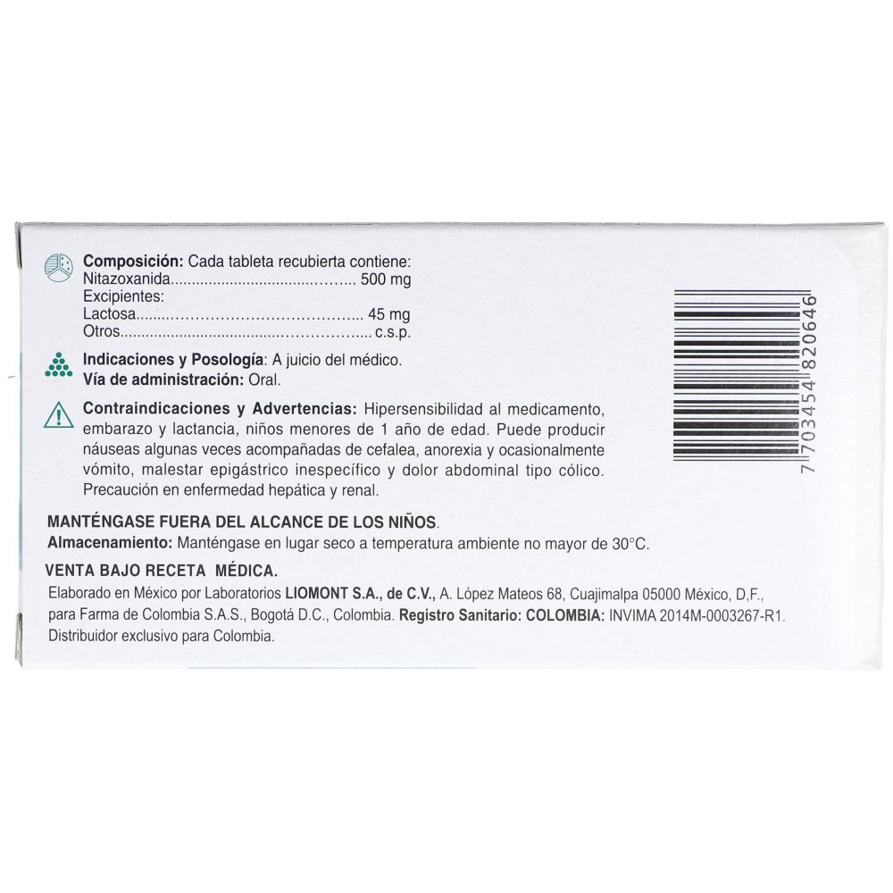 Celectan 500Mg Tabletas Recubiertas Caja X 6 | Los expertos en ahorro ...