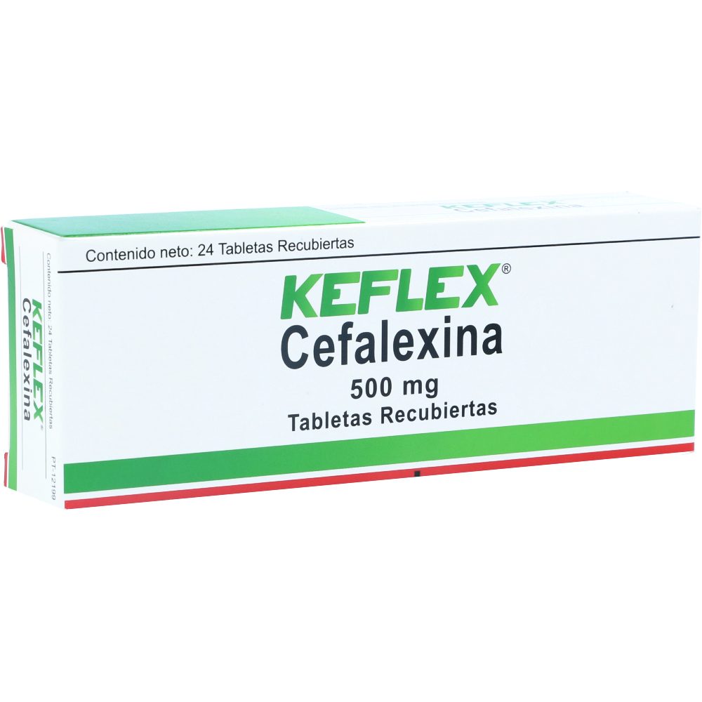 Keflex 500Mg Caja X 24 Tabletas | Los expertos en ahorro Cruz Verde ...