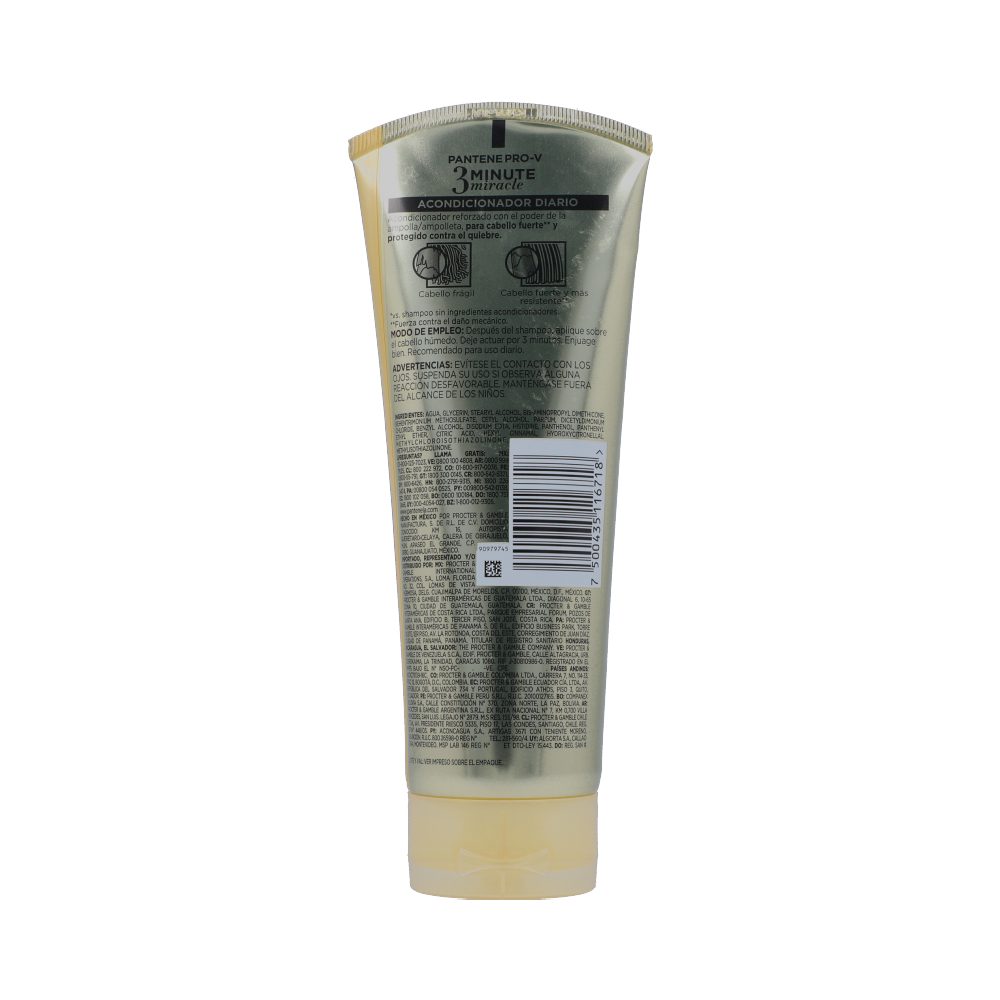 Acondicionador 3Mm Pantene Frasco X 170mL | Los expertos en ahorro Cruz ...