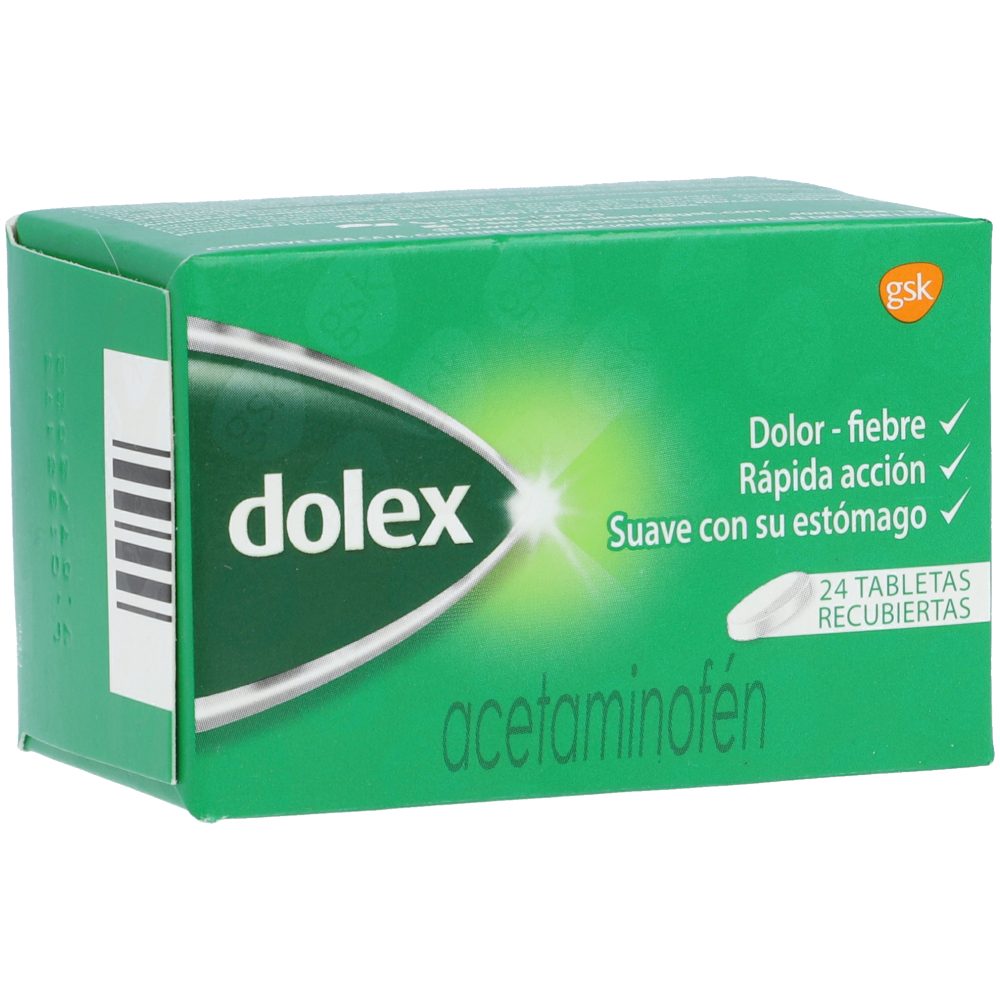 Dolex Rapida Acción 500Mg Tableta Recubierta Frasco X 24 | Los expertos ...