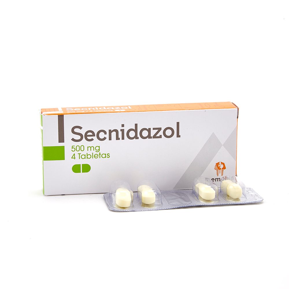 Secnidazol 500Mg Caja X 4 Tabletas Recubietas Memphis | Los expertos en ...