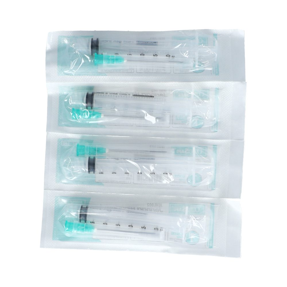 Jeringa 3Partes C/A 3 mL Ref Jehl002 21Gx1 Pulg 1/2 Pulg Sobre X 1 ...