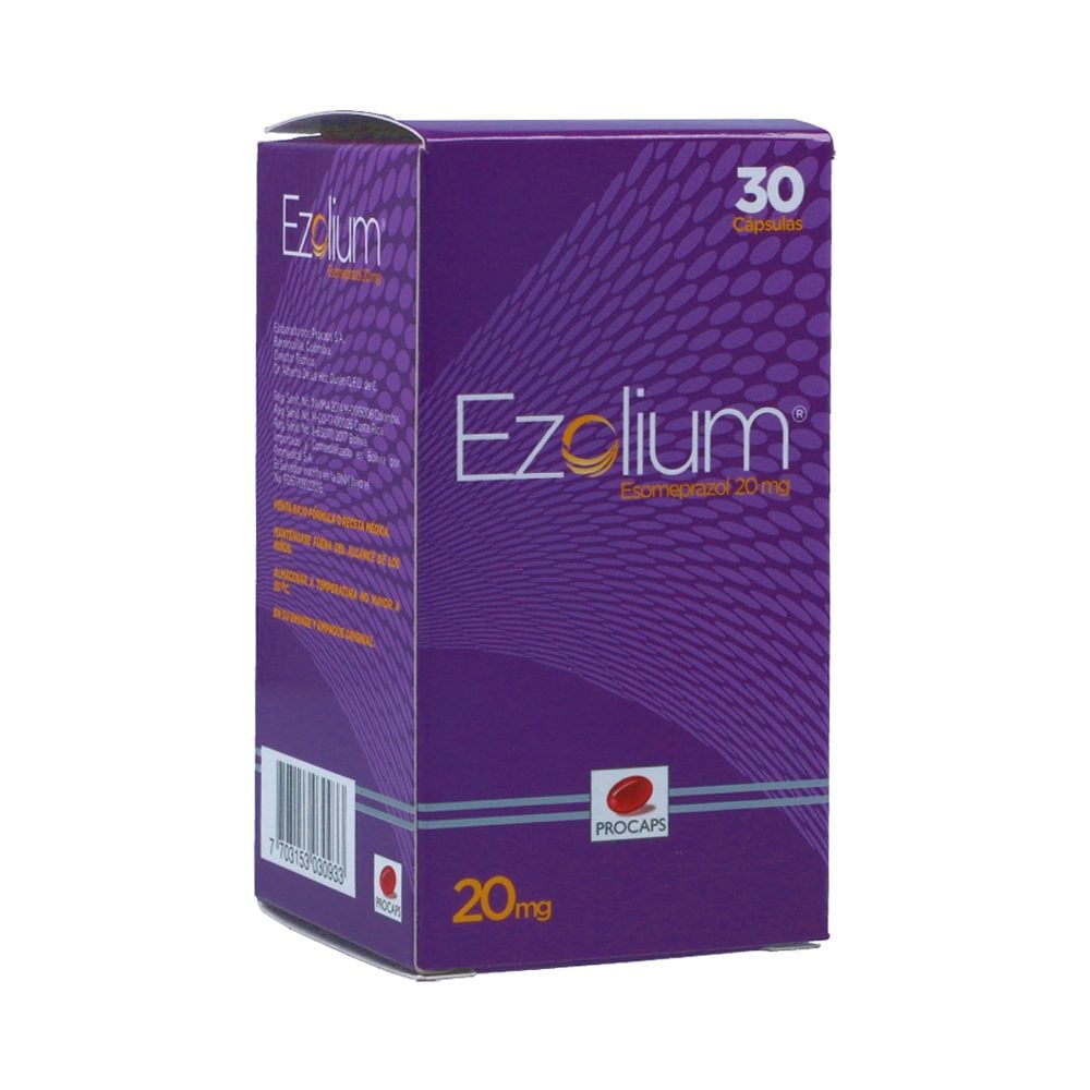 Ezolium Cápsulas 20mg | Cruz Verde