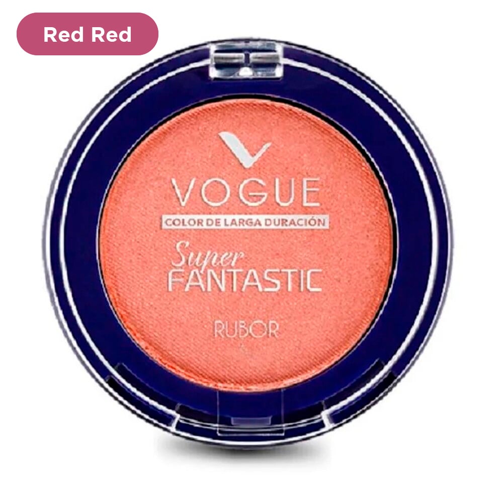 Rubor Compacto Vogue Unidad Red Red Unidad X 5Gr