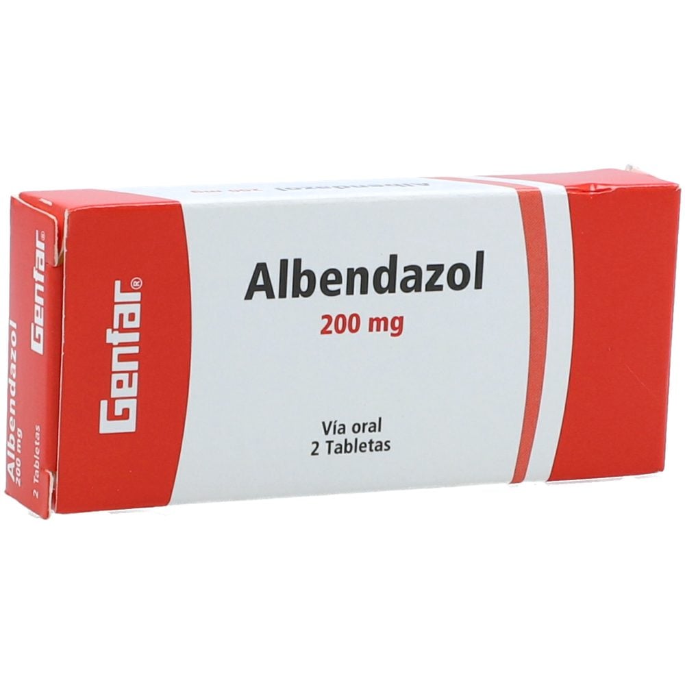 Albendazol Tabletas 200 mg | Cruz Verde