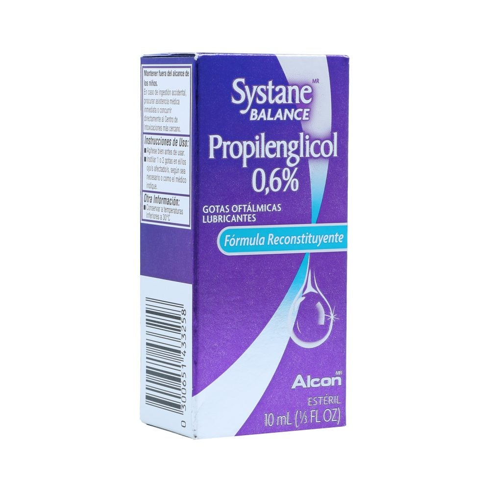 Systane Balance Emulsión Oftálmica 6?mg/ml - 10?ml | Cruz Verde