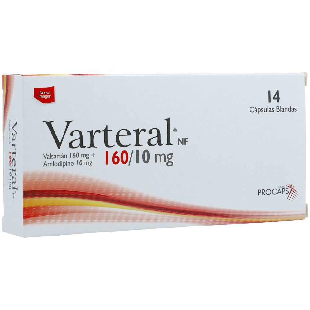 Varteral 160Mg+10Mg Caja X 14 Cápsulas | Los expertos en ahorro Cruz ...