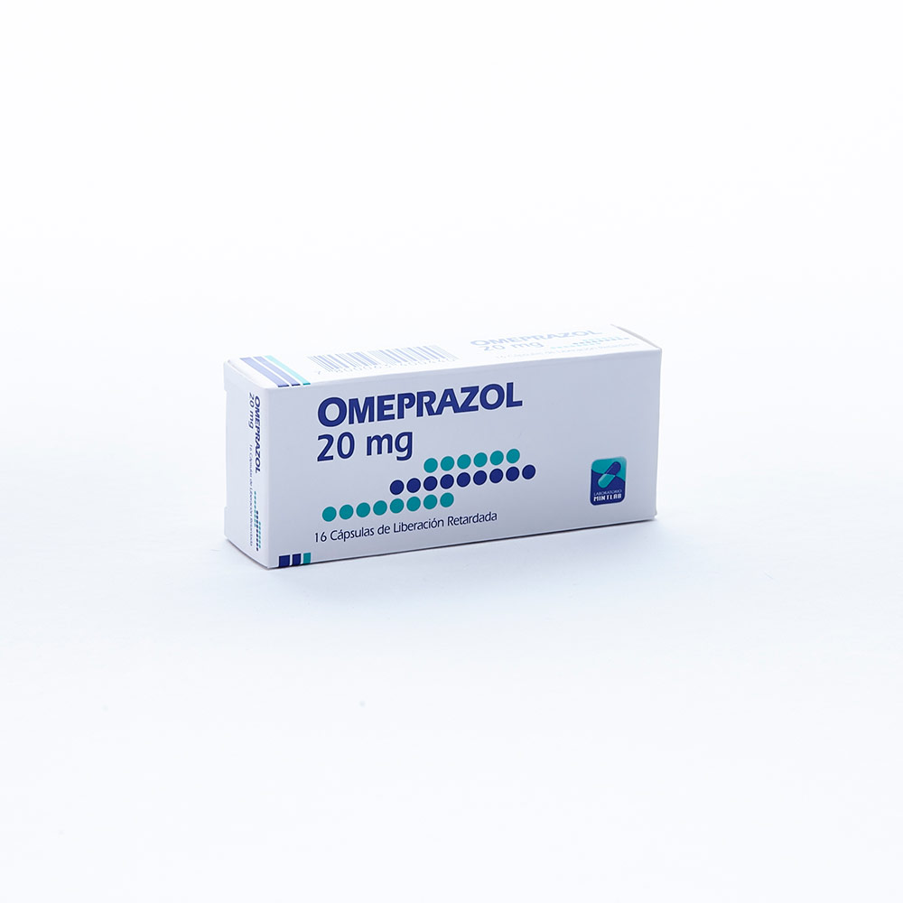 Omeprazol Cápsulas Liberación Retardada 20Mg Caja X 16 | Los expertos ...