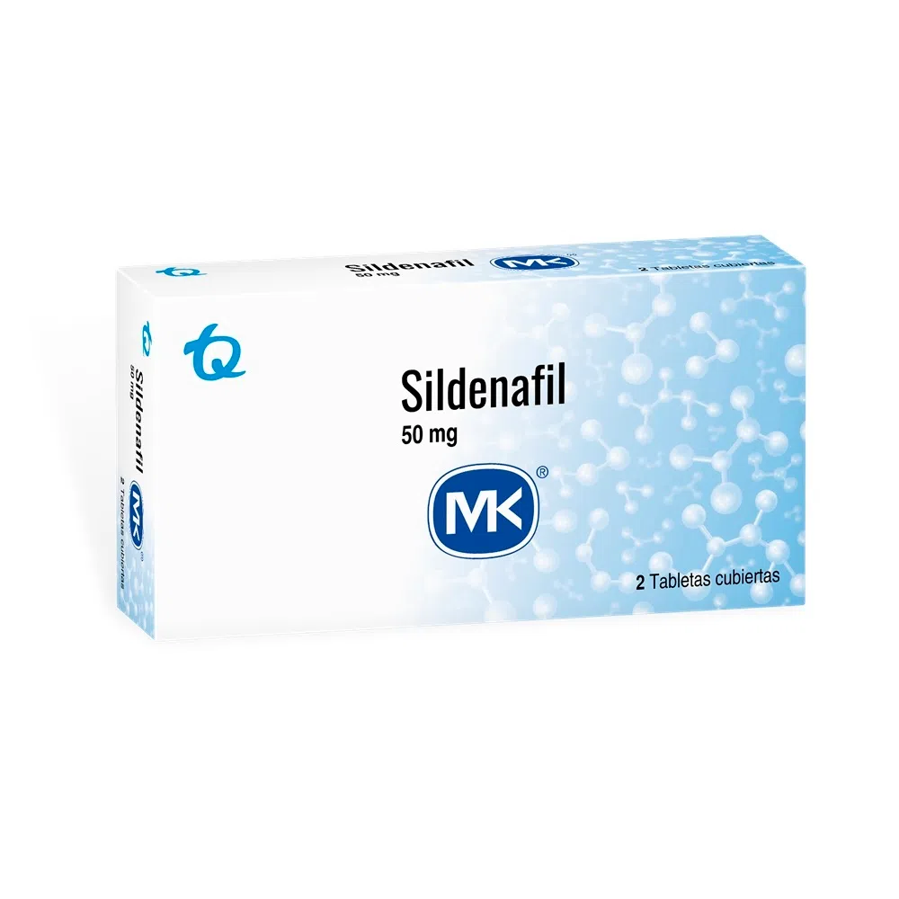 Sildenafil Mk 50Mg Caja X 2 Tabletas | Cruz Verde