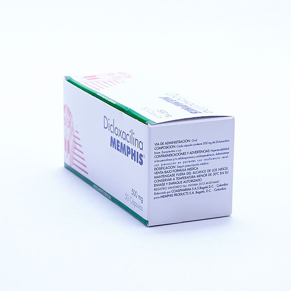 Dicloxacilina Cápsula 500Mg Caja X 50 | Los expertos en ahorro Cruz ...