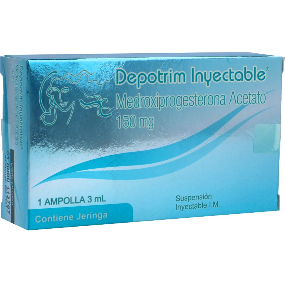 Depotrim 150Mg/3Ml(50Mg/Ml) Suspensión Inyectable X 1 Ampolla X 3mL ...