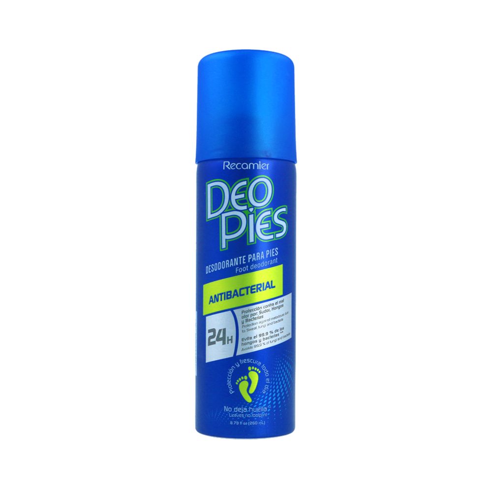 Deo Pies Antibacterial Desodorante Para Pies Frasco X 260mL | Los ...