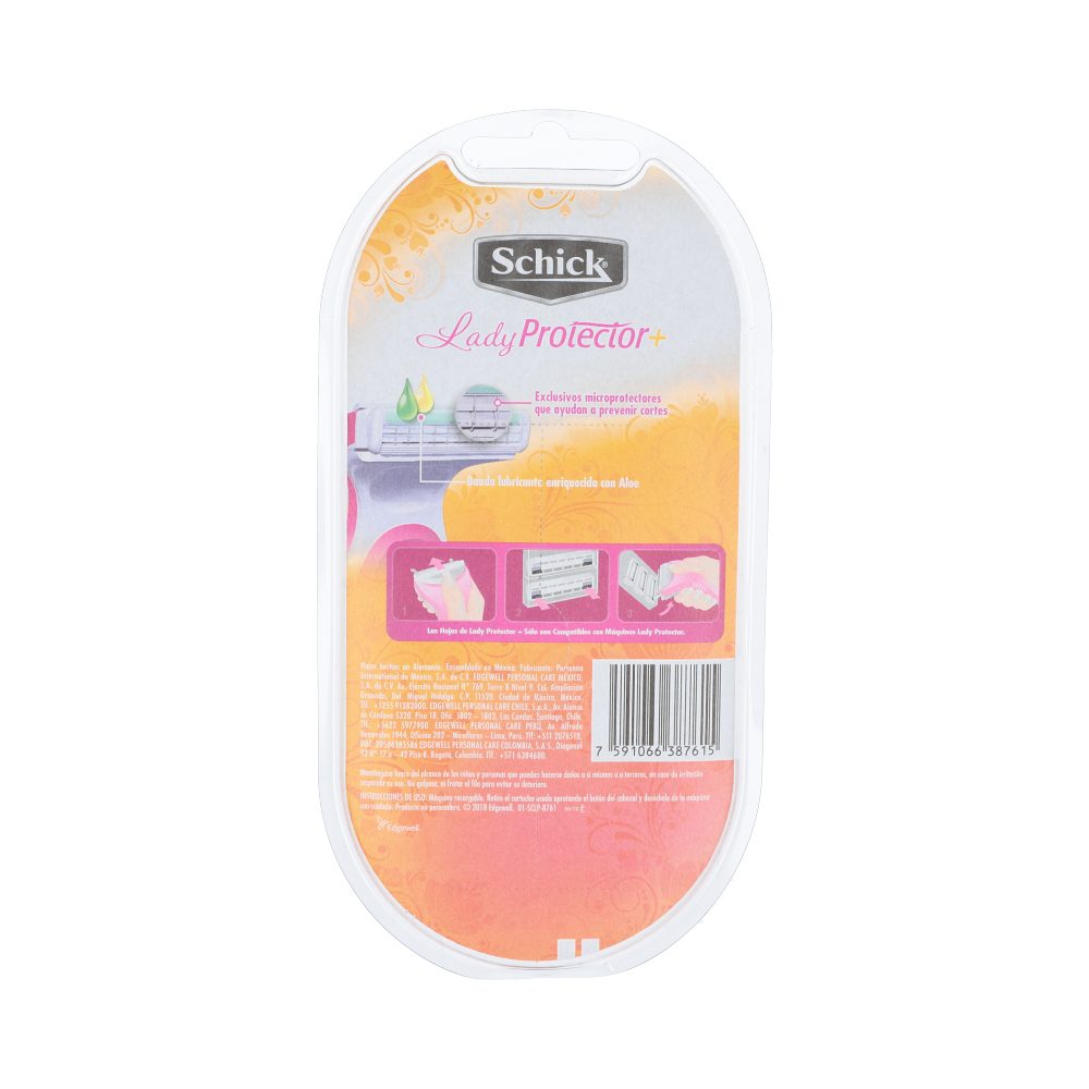 Maquina Para Afeitar Schick Lady Protector + Sobre X 1 | Los expertos ...