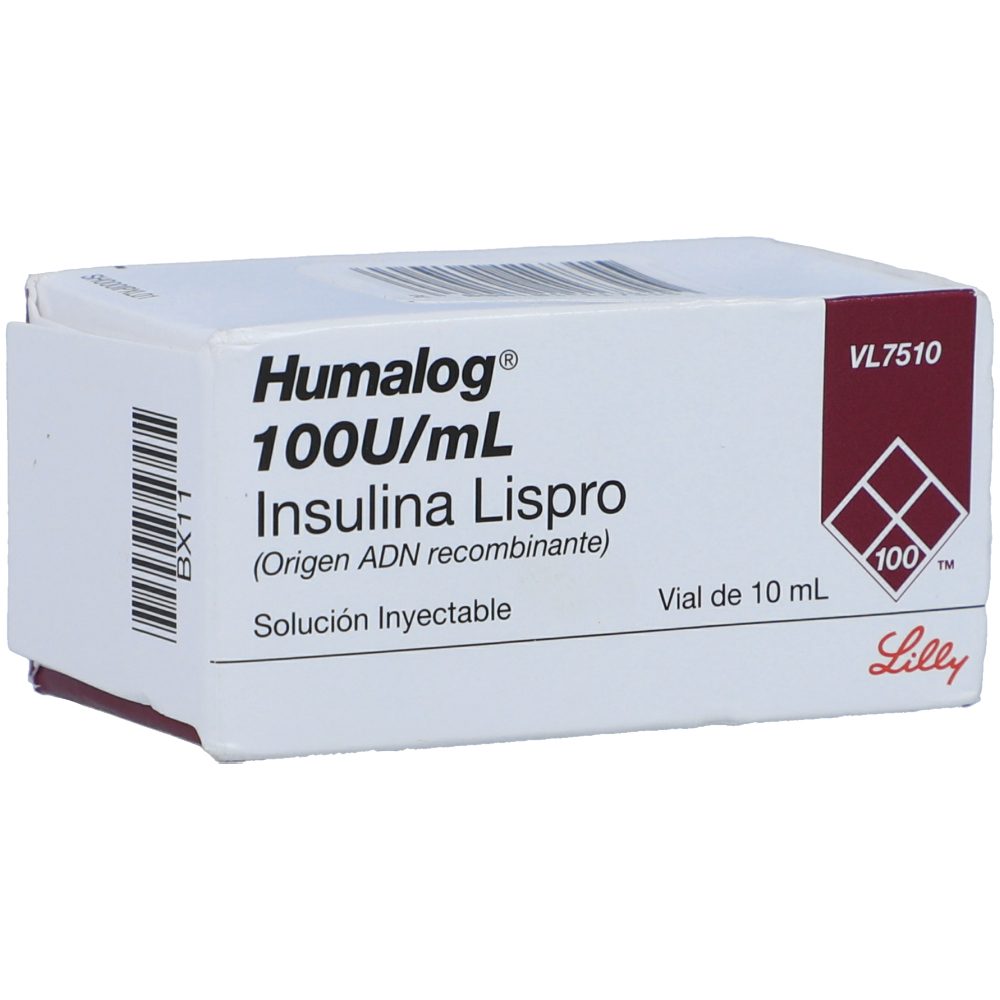Humalog 100Ui/mL Sol Iny Vial X 10 mL | Los expertos en ahorro Cruz ...