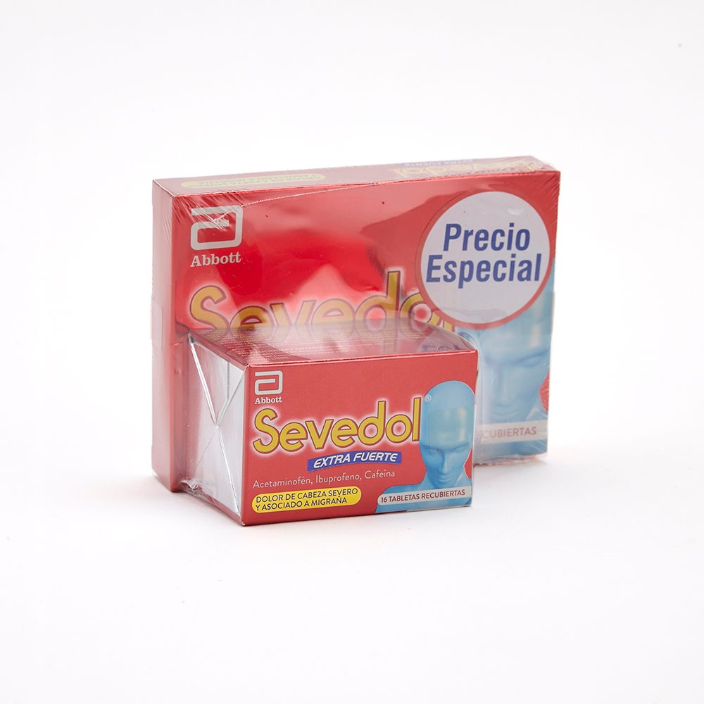 Promo Sevedol (250+65+400)Mg Tableta Recubierta Paquete X 1 Extrafuerte ...