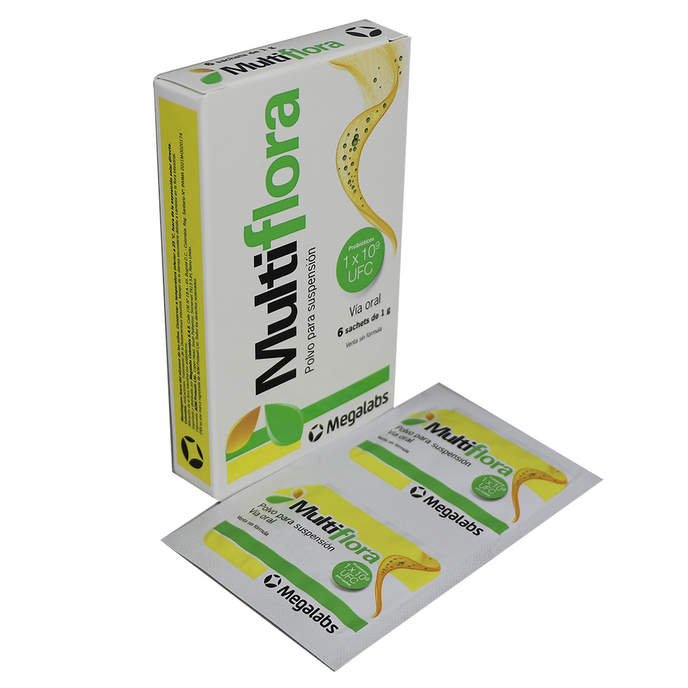 Multiflora 1Gr Polvo Solución Oral Caja X 6Sobres X 1Gr | Cruz Verde