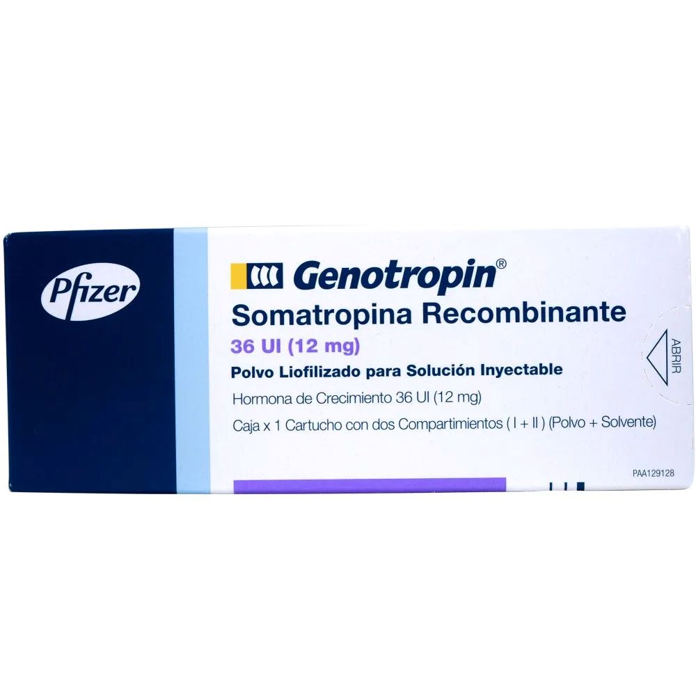 Genotropin 36Ui(12Mg) Polvo Inyectable Caja X 1 | Cruz Verde
