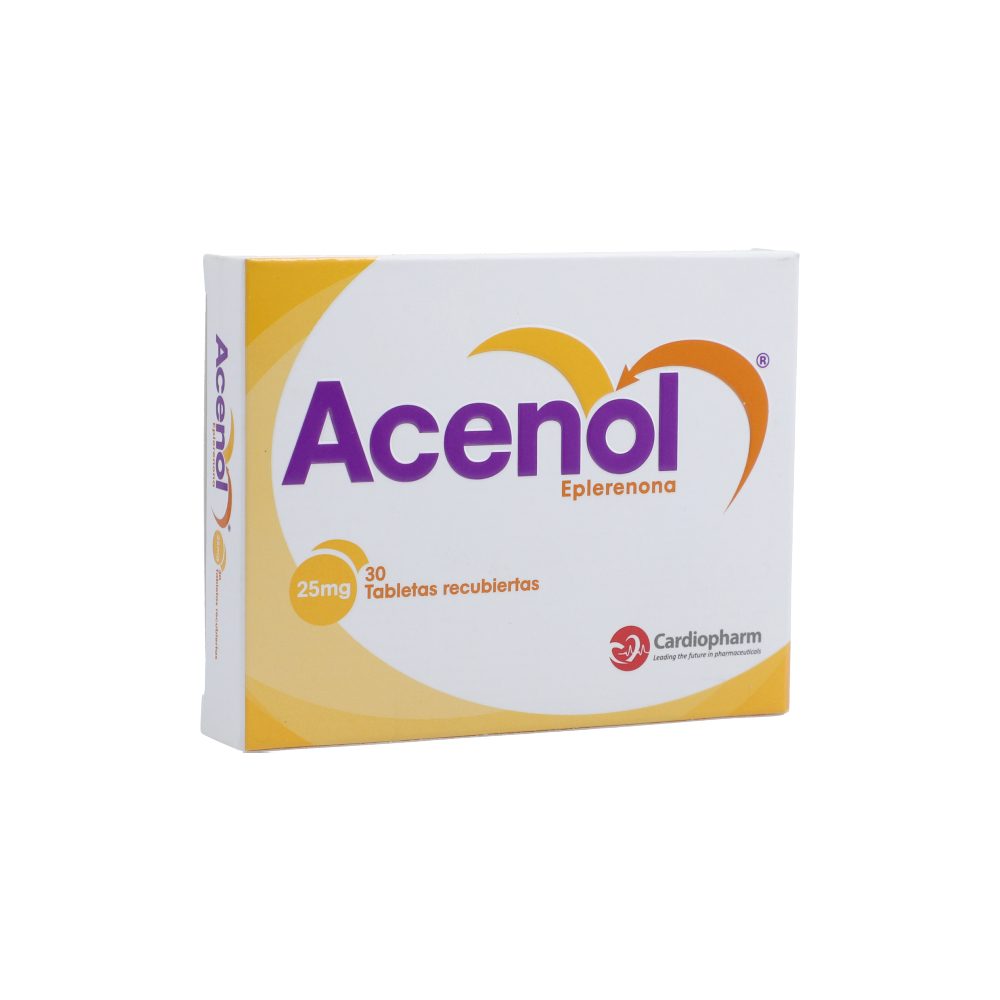 Acenol 25Mg Caja X 30 Tabletas Recubierta | Los expertos en ahorro Cruz ...