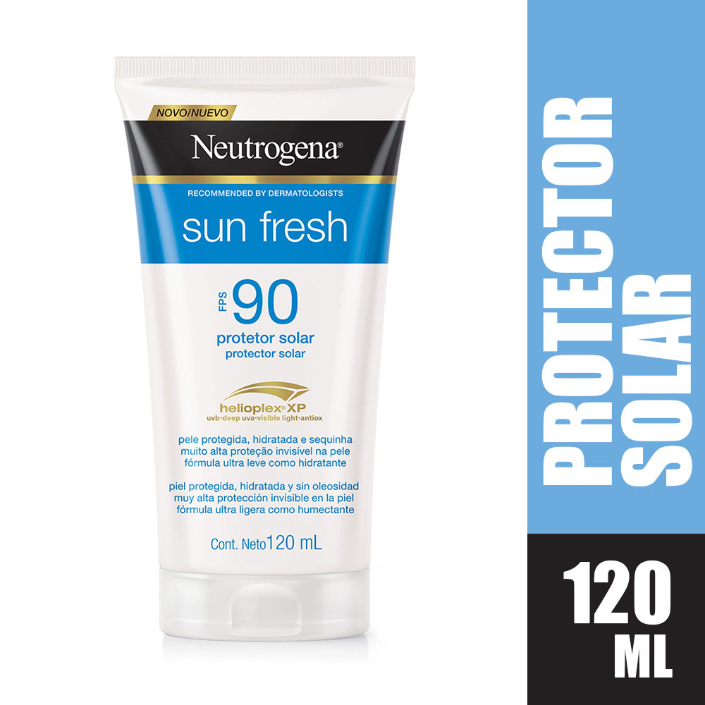 Protector Solar Neutrogena Sun Fresh Fps 90+ Tubo X 120mL | Los ...