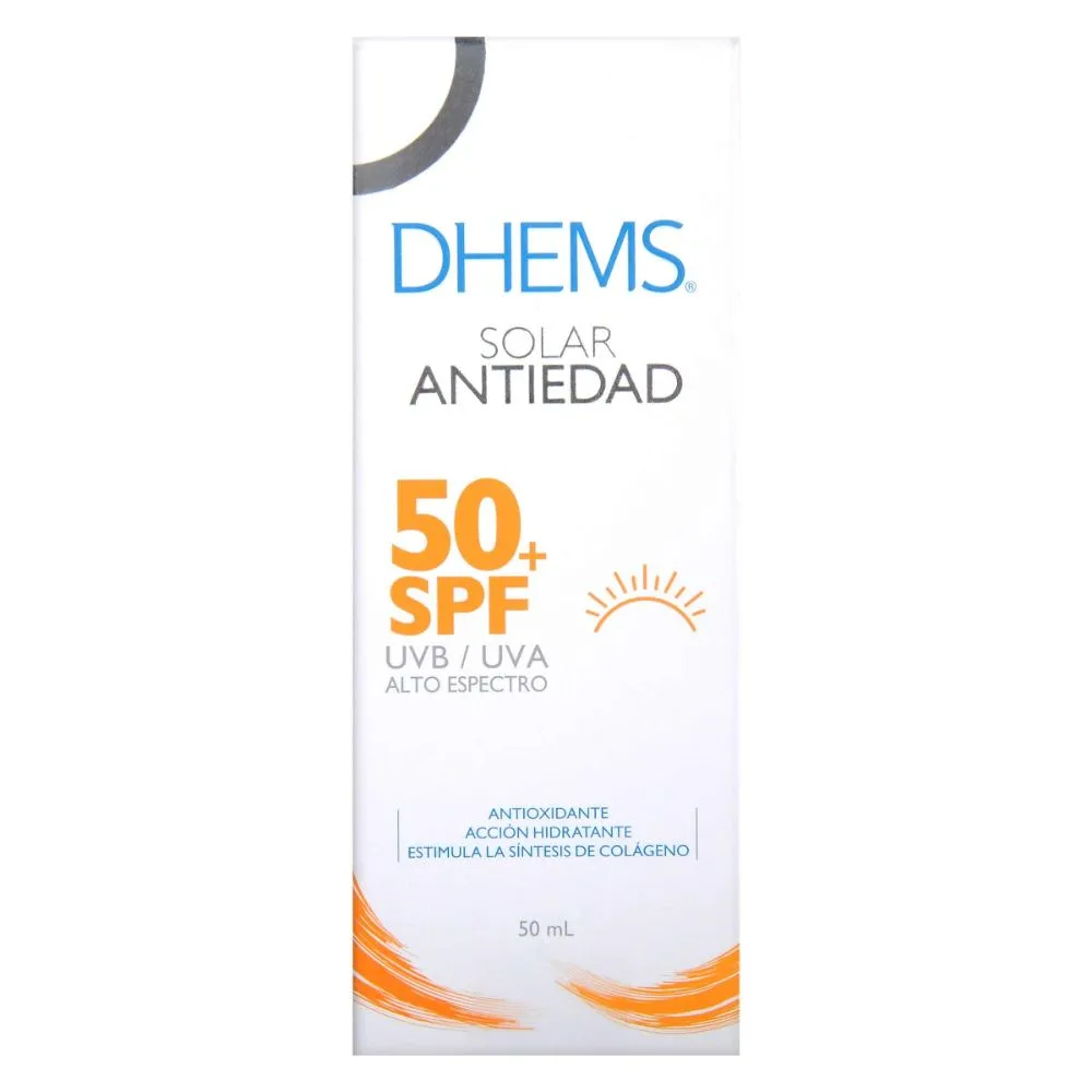 Protector Solar Antiedad Dhems SPF 50 - 50 ml | Cruz Verde | Cruz Verde