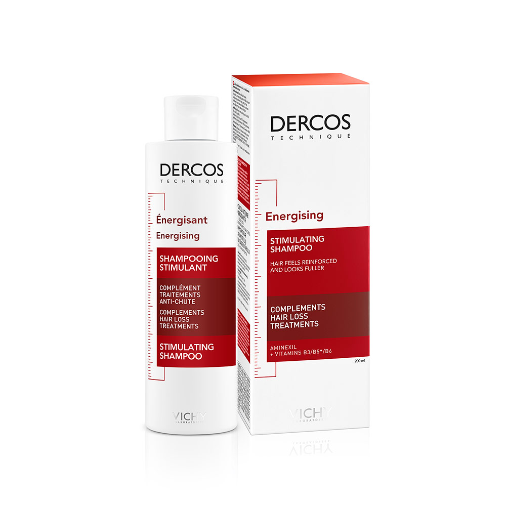 Shampoo Estimulante Dercos Vichy Energizante Frasco X 200Ml | Los ...