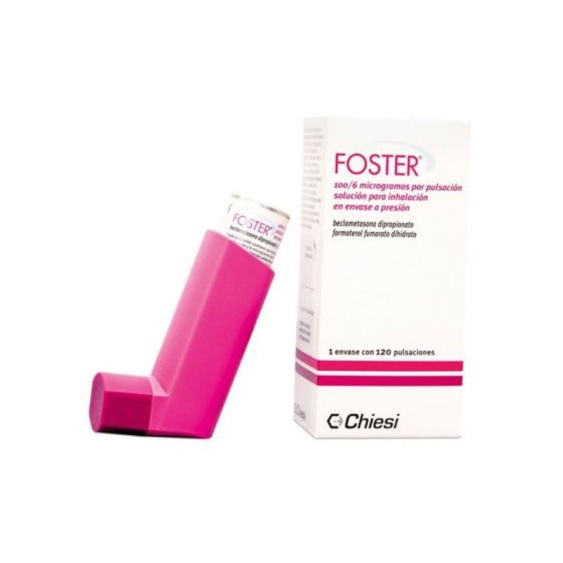 Foster (100+6)Mcg/Dosis Solucion Inhalador Oral Frasco X 120Dosis